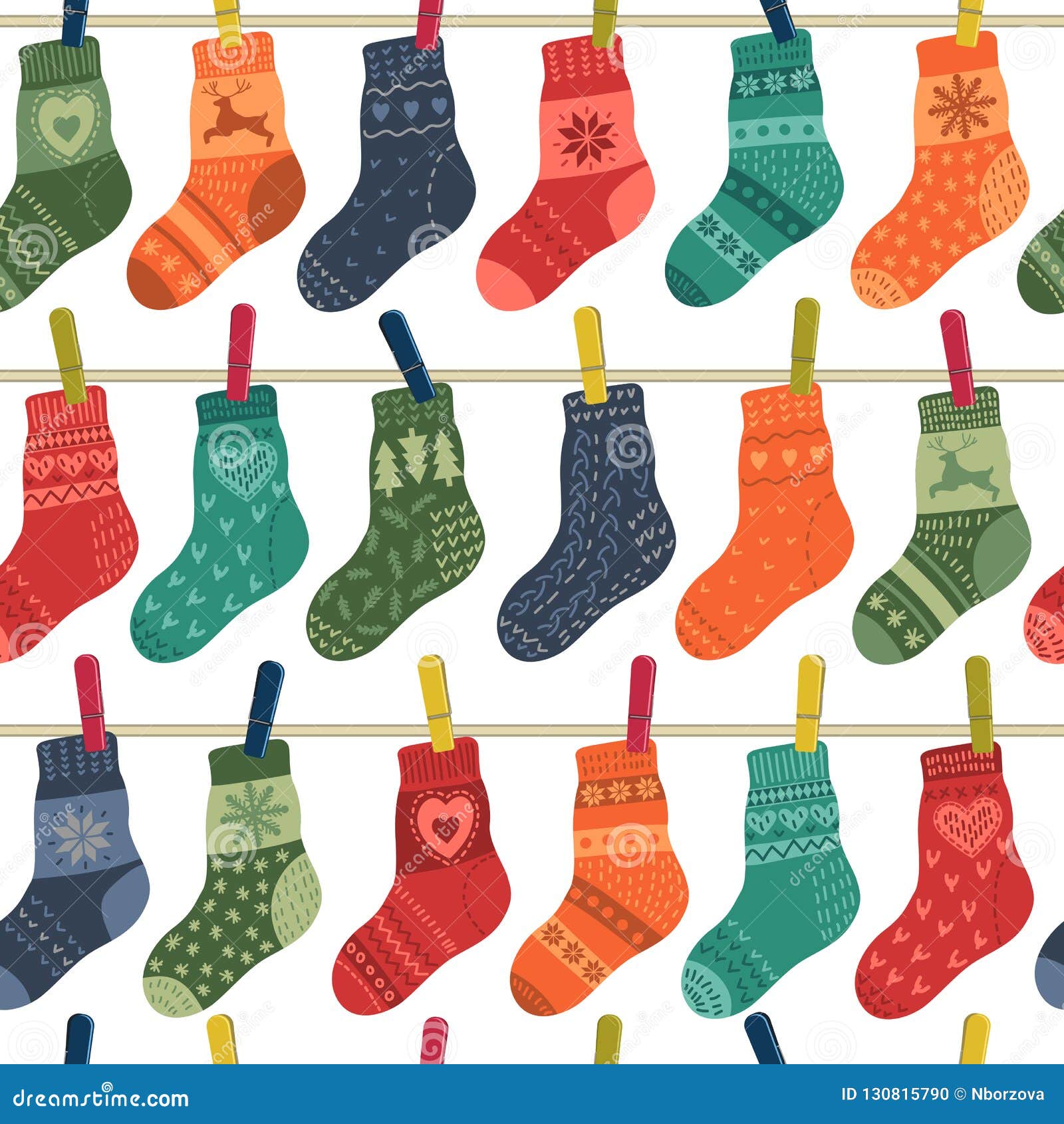 Warm Socks. Vector Illustration | CartoonDealer.com #132140208