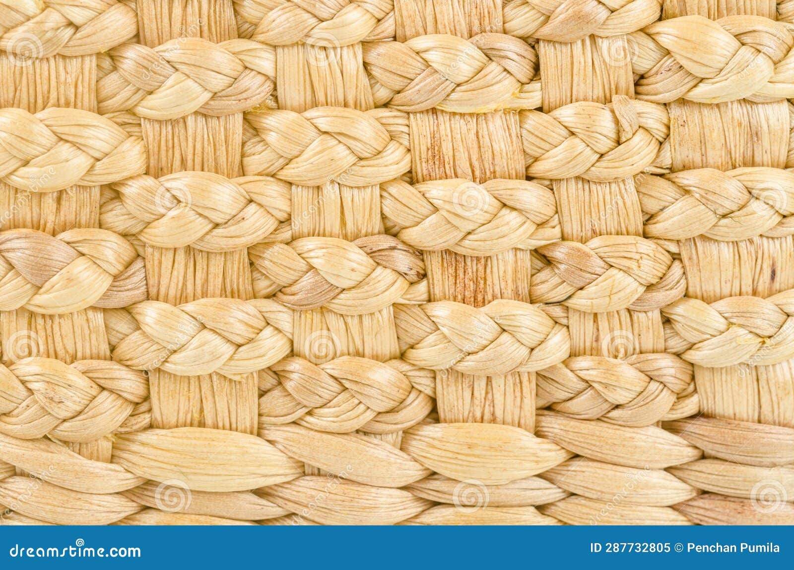 The Pattern of Weave Mat Texture As Abstract Background Stock Image ...