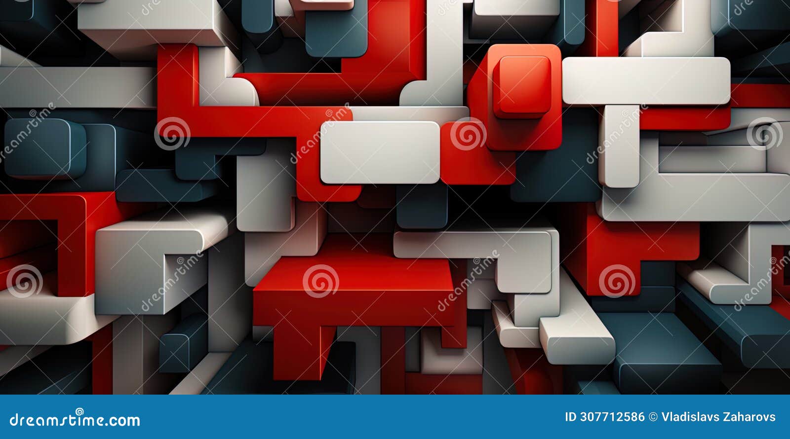 A Pattern in Which Graphic Elements Create Complex Compositions ...