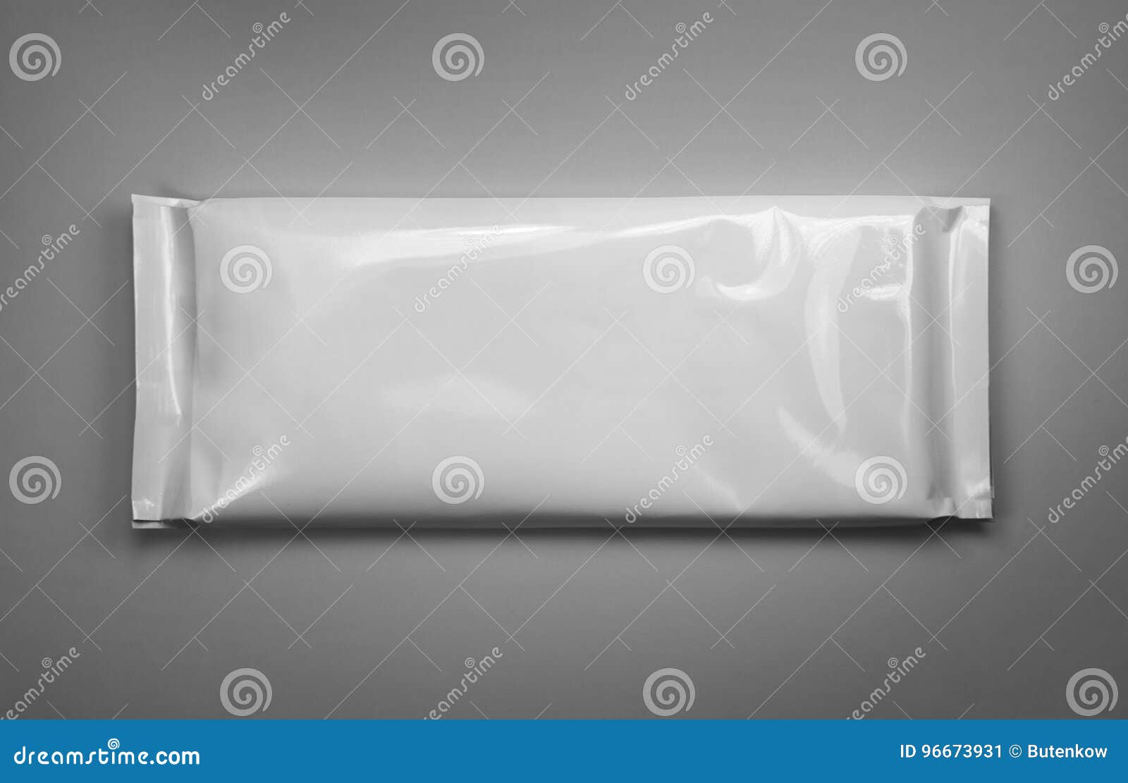 Pattern White Packaging for Snack Stock Image - Image of package ...