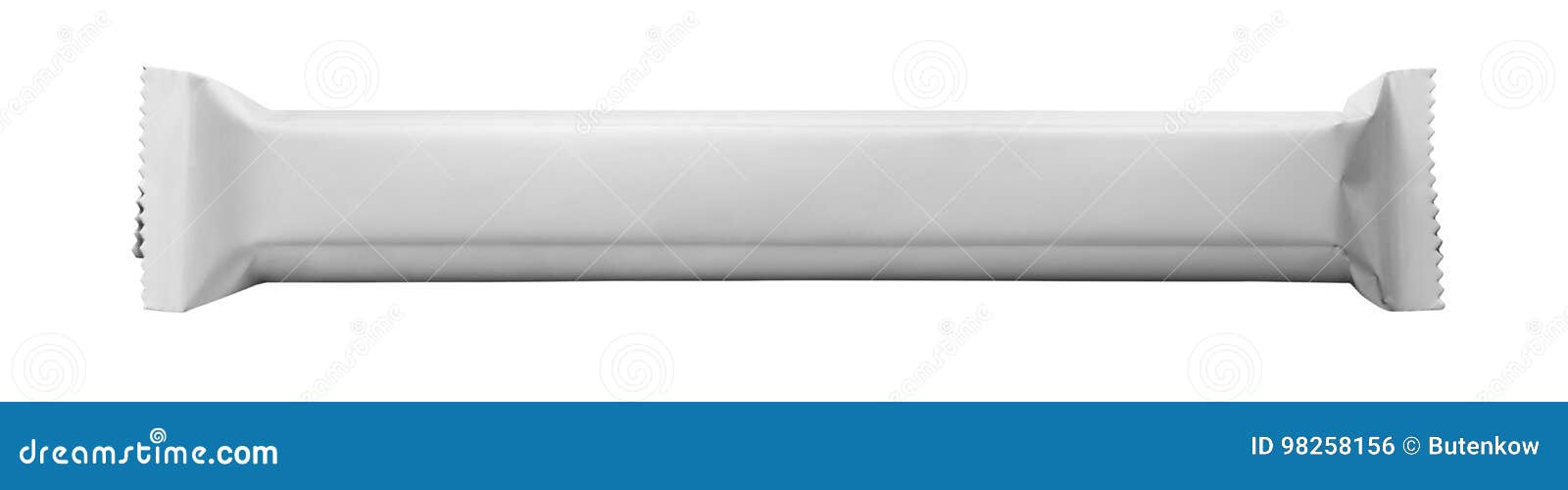 Pattern White Packaging for Snack Stock Photo - Image of food, closed ...