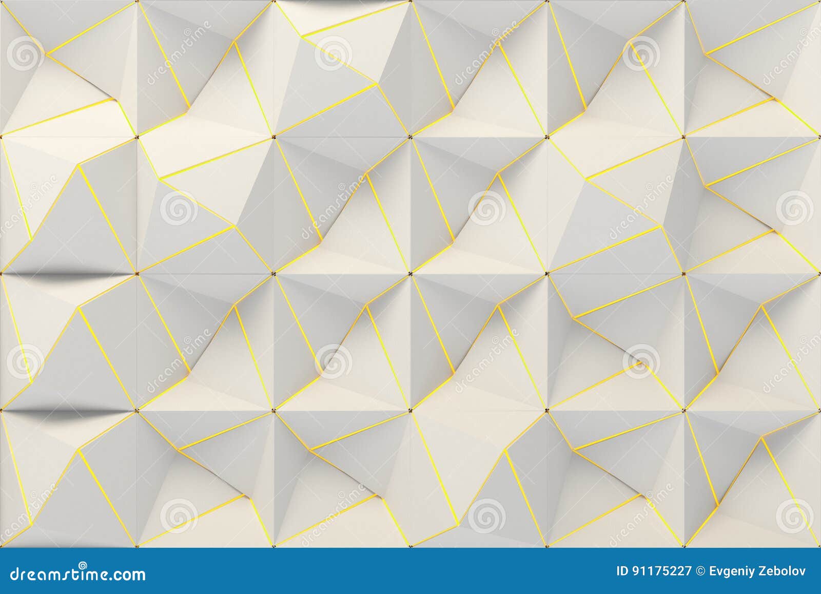 Pattern of White Pyramid Shapes Stock Illustration - Illustration of ...