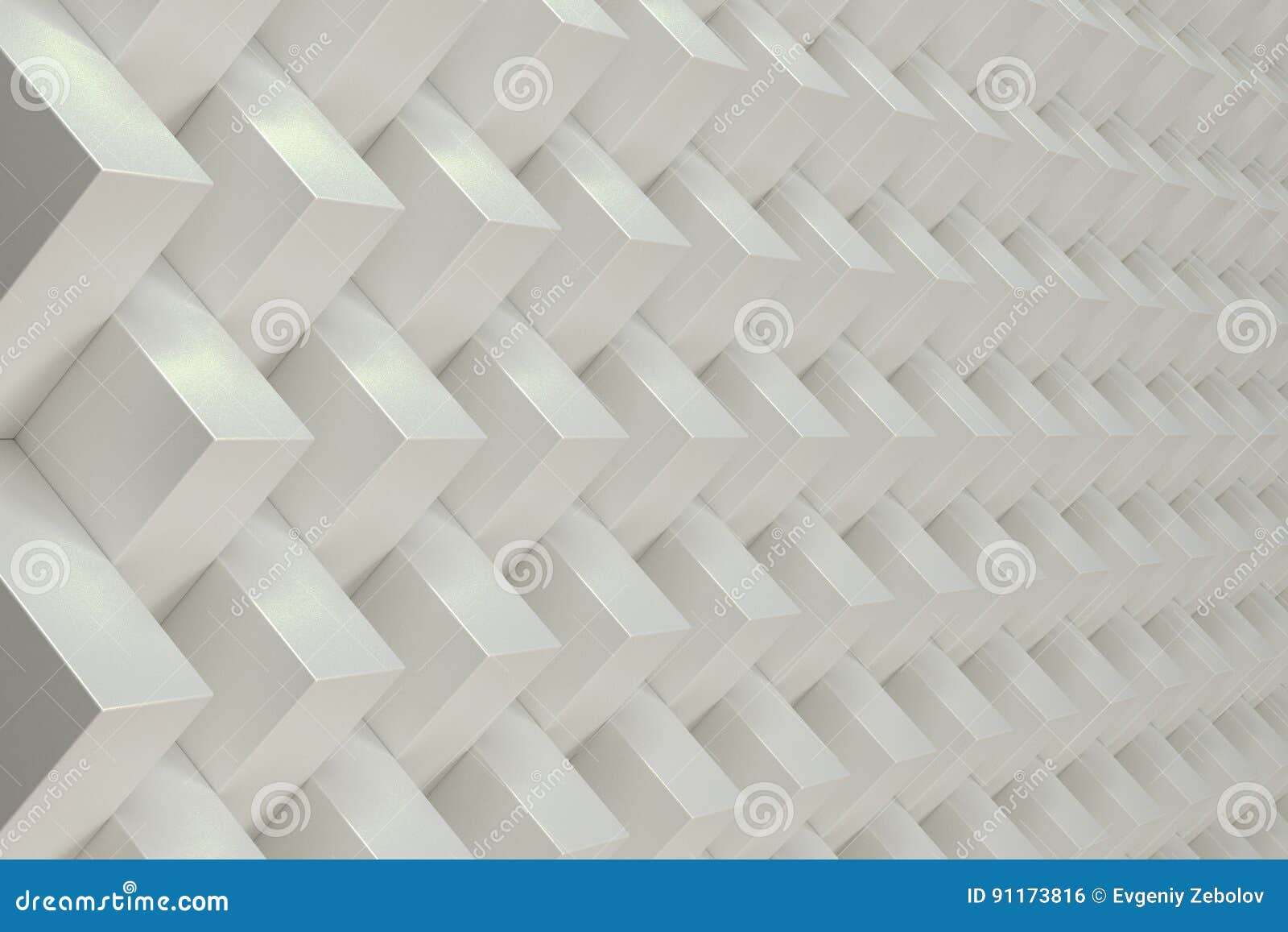 Pattern with White Rectangular Shapes Stock Illustration - Illustration ...