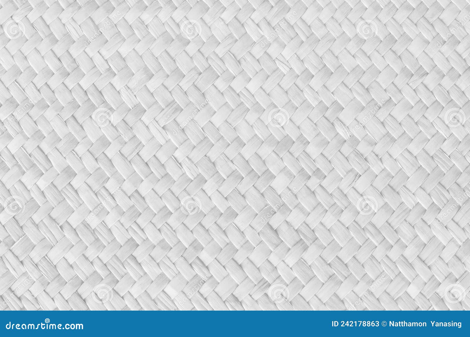 Pattern of White Reed Weaving Mat with Vintage Style for Background and ...