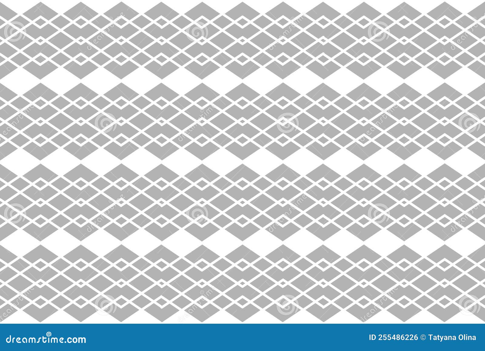Pattern with White Rhombus on Gray Backdrop Stock Vector - Illustration of pattern, design ...
