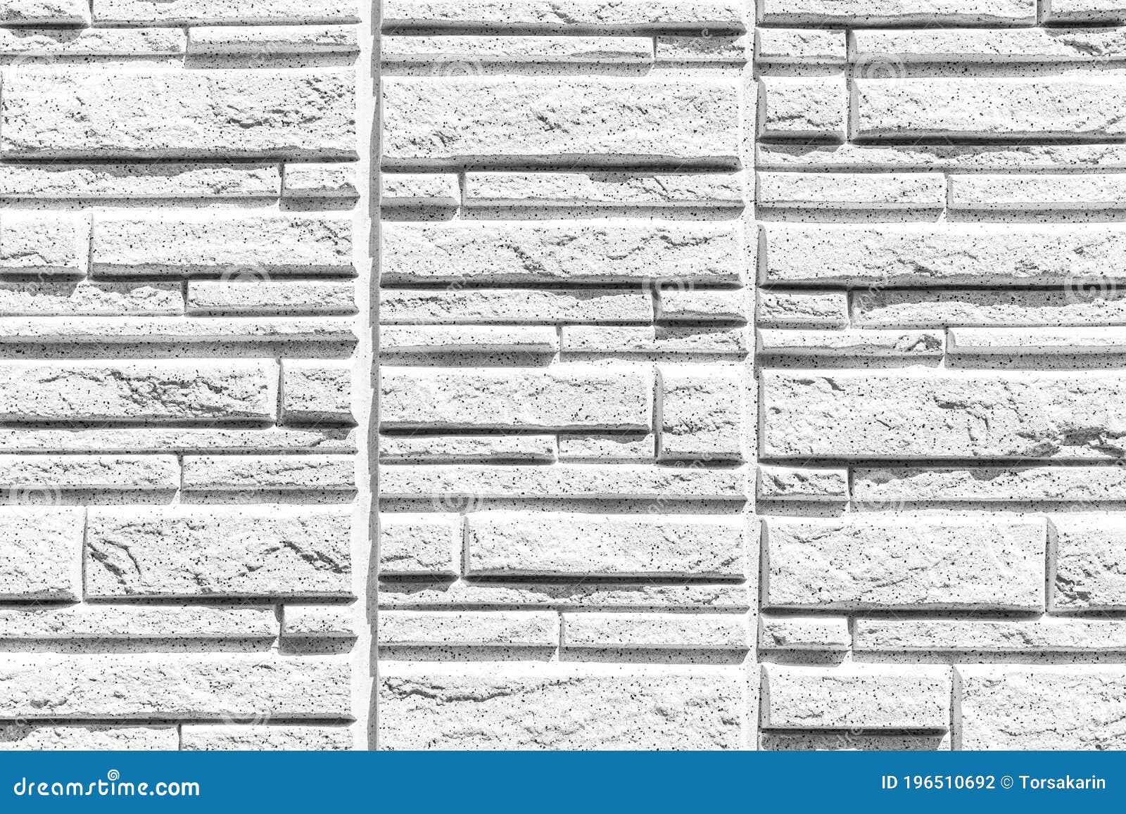 Pattern of White Stone Cladding Wall Tile Texture and Seamless ...