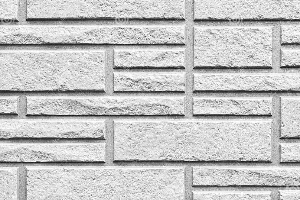 Pattern of White Stone Cladding Wall Tile Texture and Seamless ...