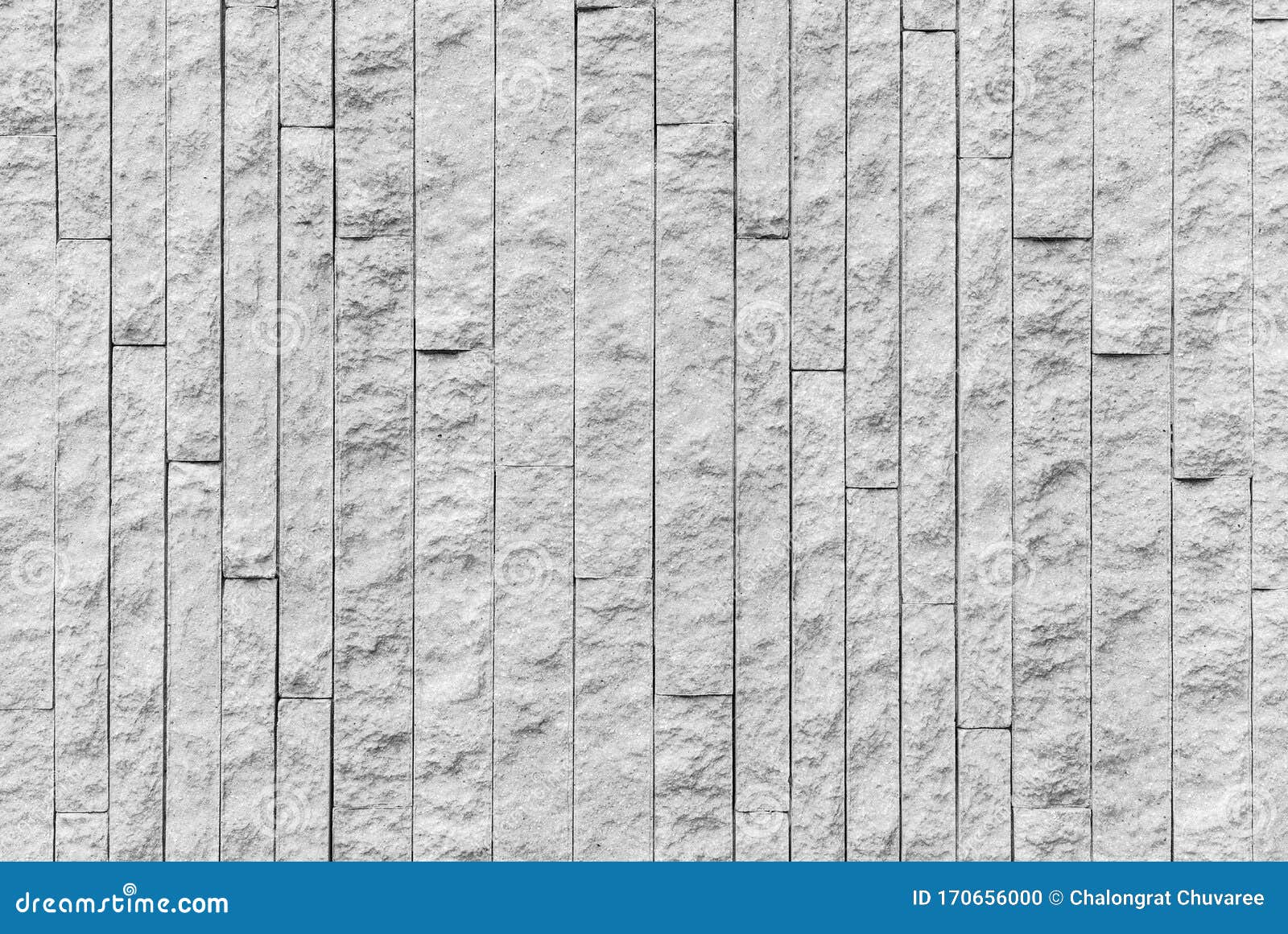 Pattern of the White Stone Wall Texture Background Stock Photo - Image ...