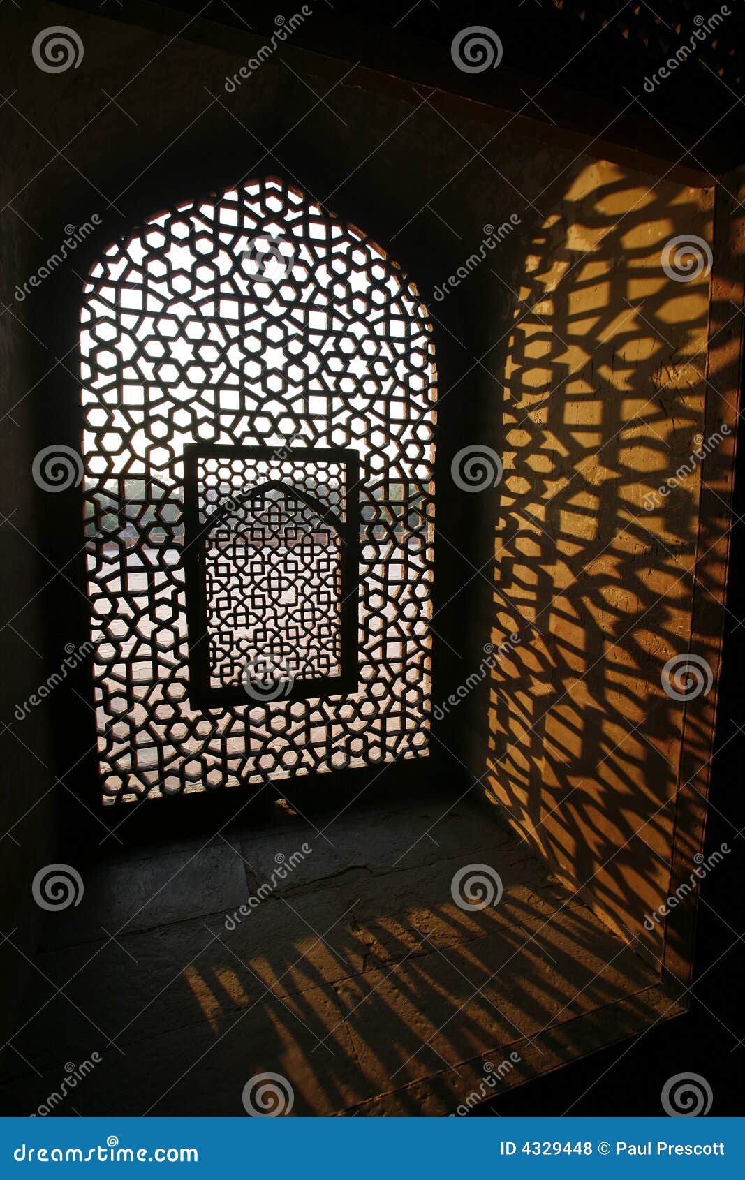 Pattern Window at Humayun Tomb, Delhi Stock Photo - Image of system ...