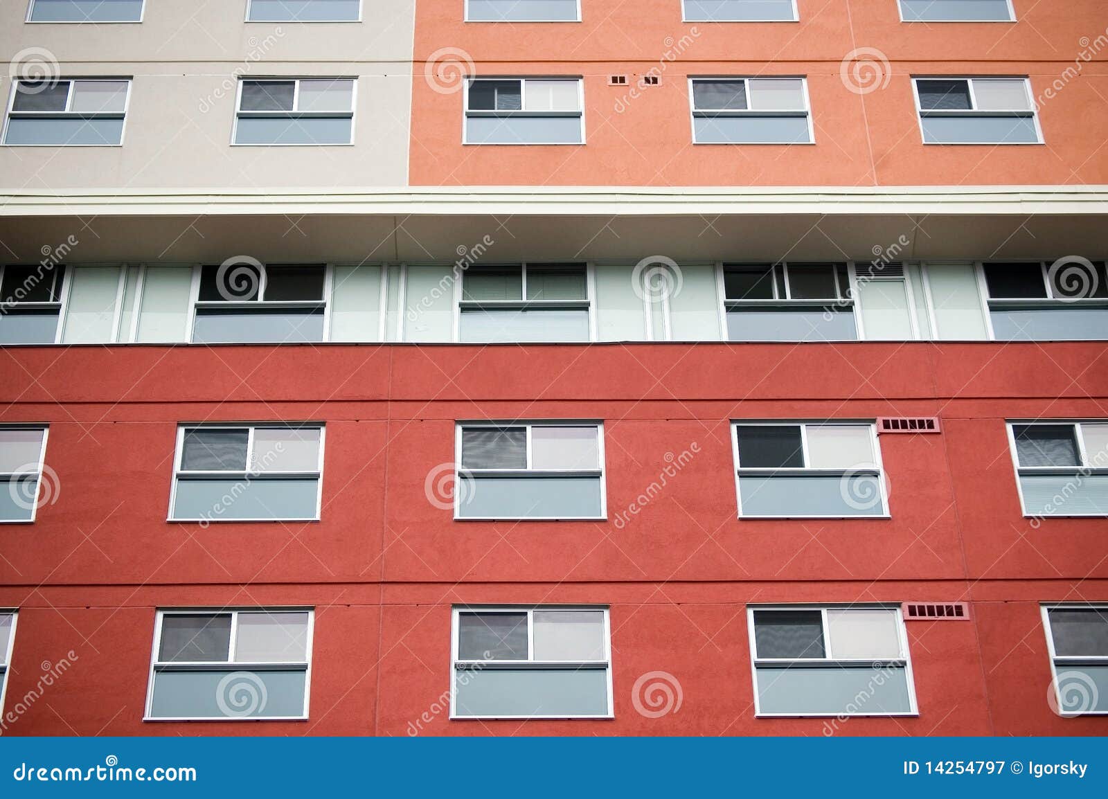 Pattern of windows stock image. Image of house, building - 14254797