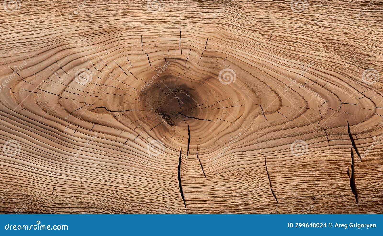 Pattern of Wood Board with Wavy Lines and Knots Stock Illustration ...