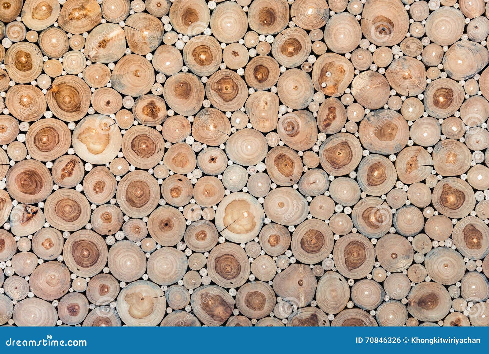 Pattern of Wood Log Pile As Background Stock Photo - Image of forest ...