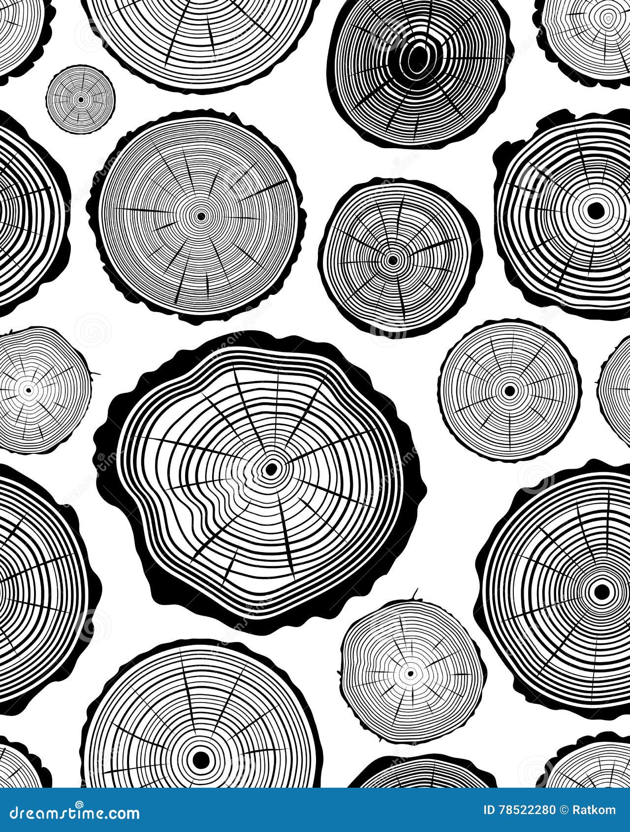 Pattern of wood ring stock illustration. Illustration of life - 78522280