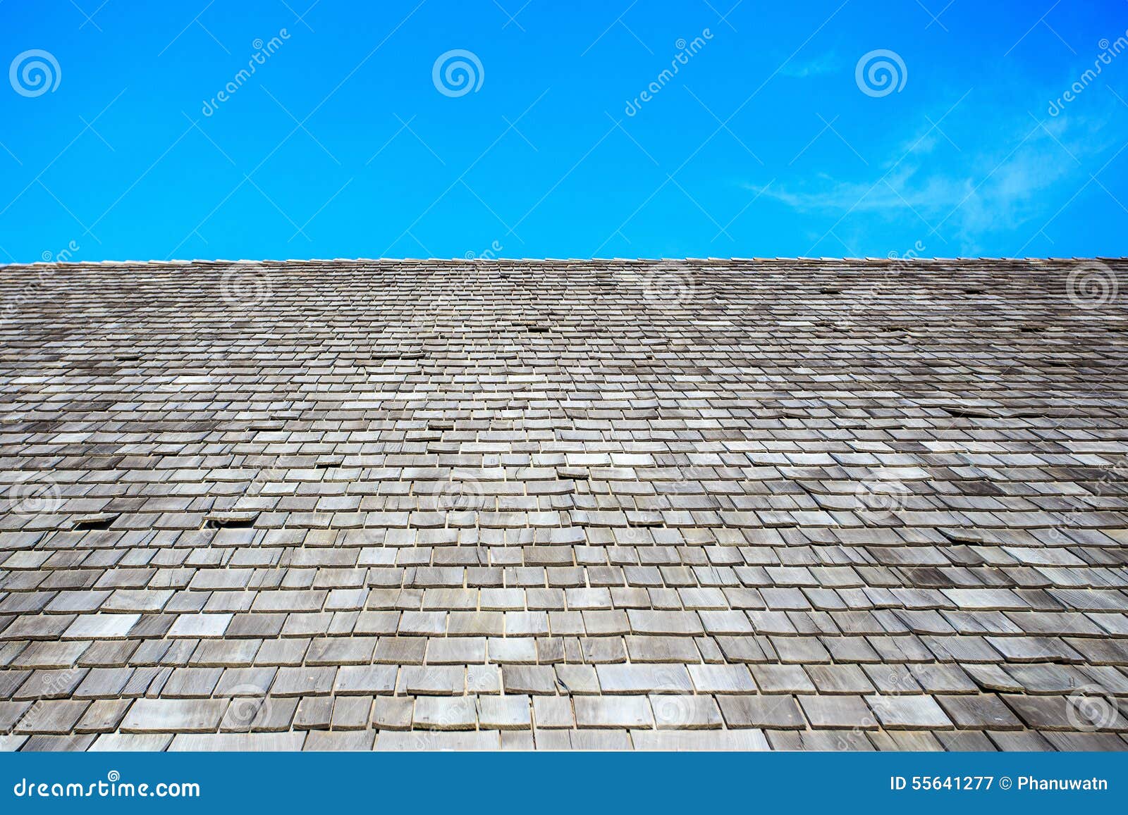 Pattern of Wood Roof Texture Stock Image - Image of panel, backgrounds ...