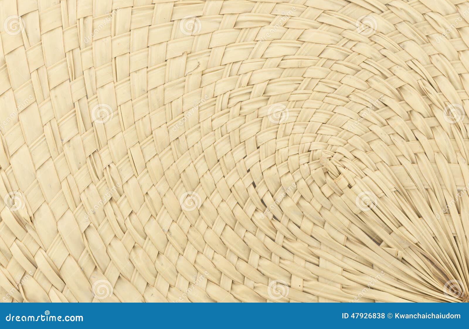 Pattern Woven fans Leaves stock photo. Image of handmade - 47926838