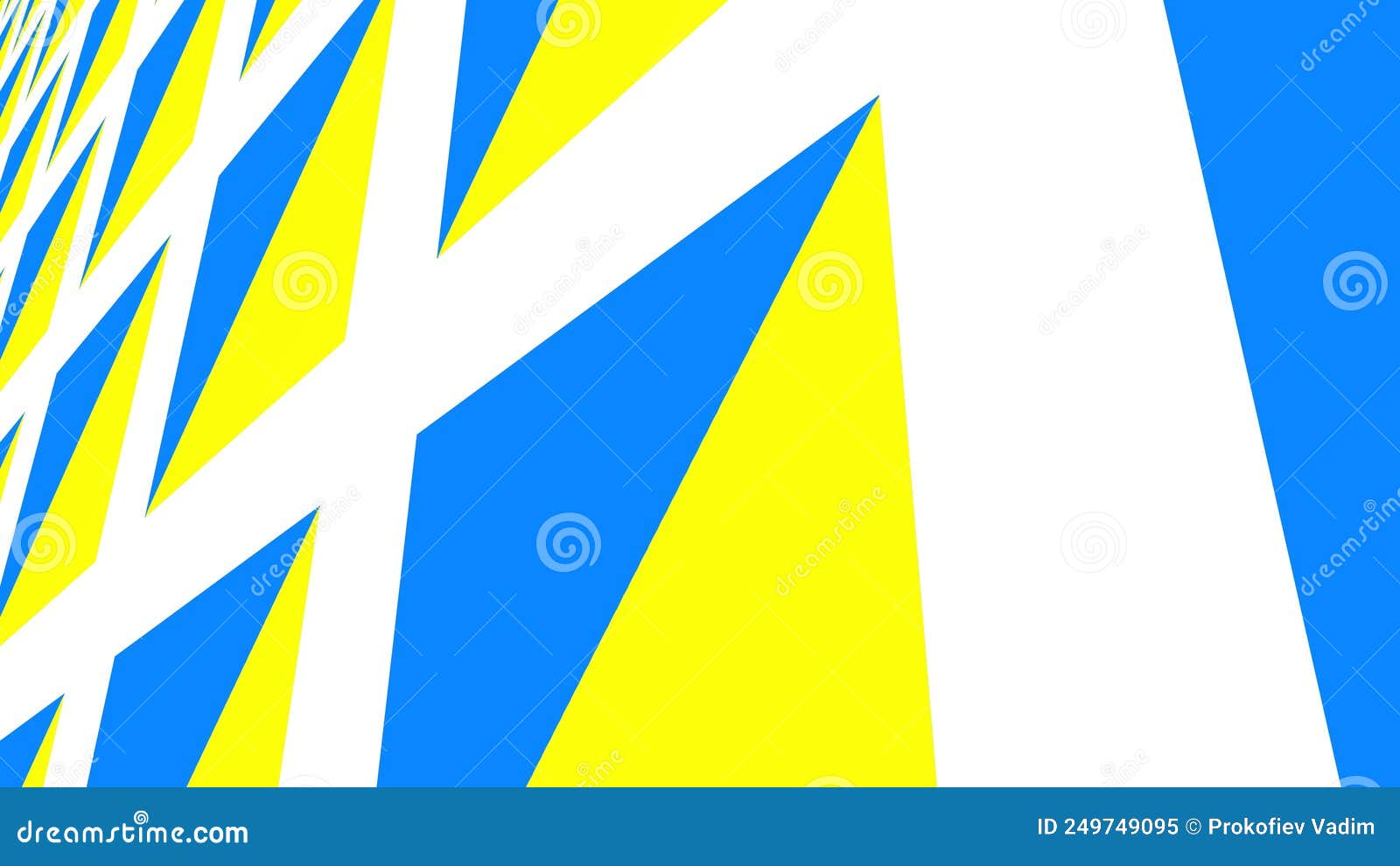 Pattern of Yellow-blue Squares. Stock Illustration - Illustration of ...