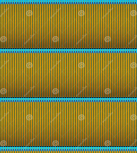 Pattern of yellow pencils. stock photo. Image of group - 207370730