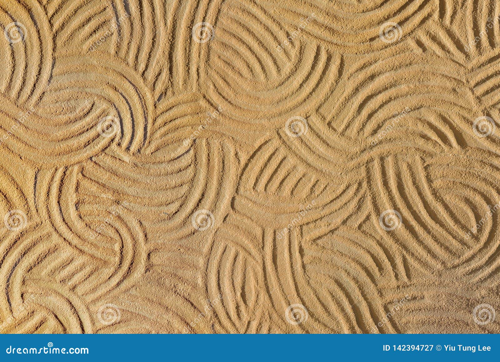 Wave of yellow sand stock image. Image of pattern, ground - 142394727