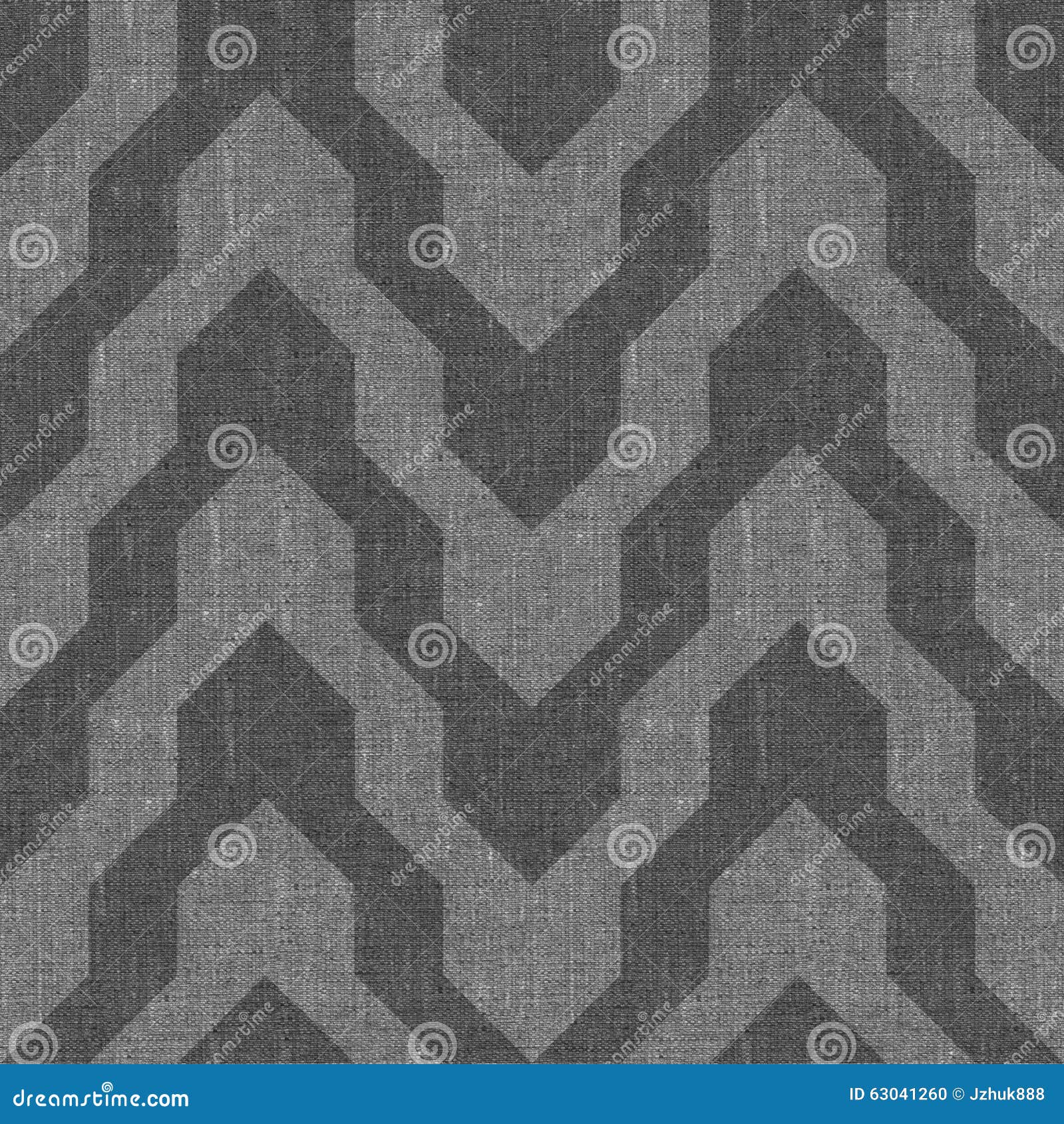 Pattern with Zig Zag in Grey Color Stock Illustration - Illustration of ...