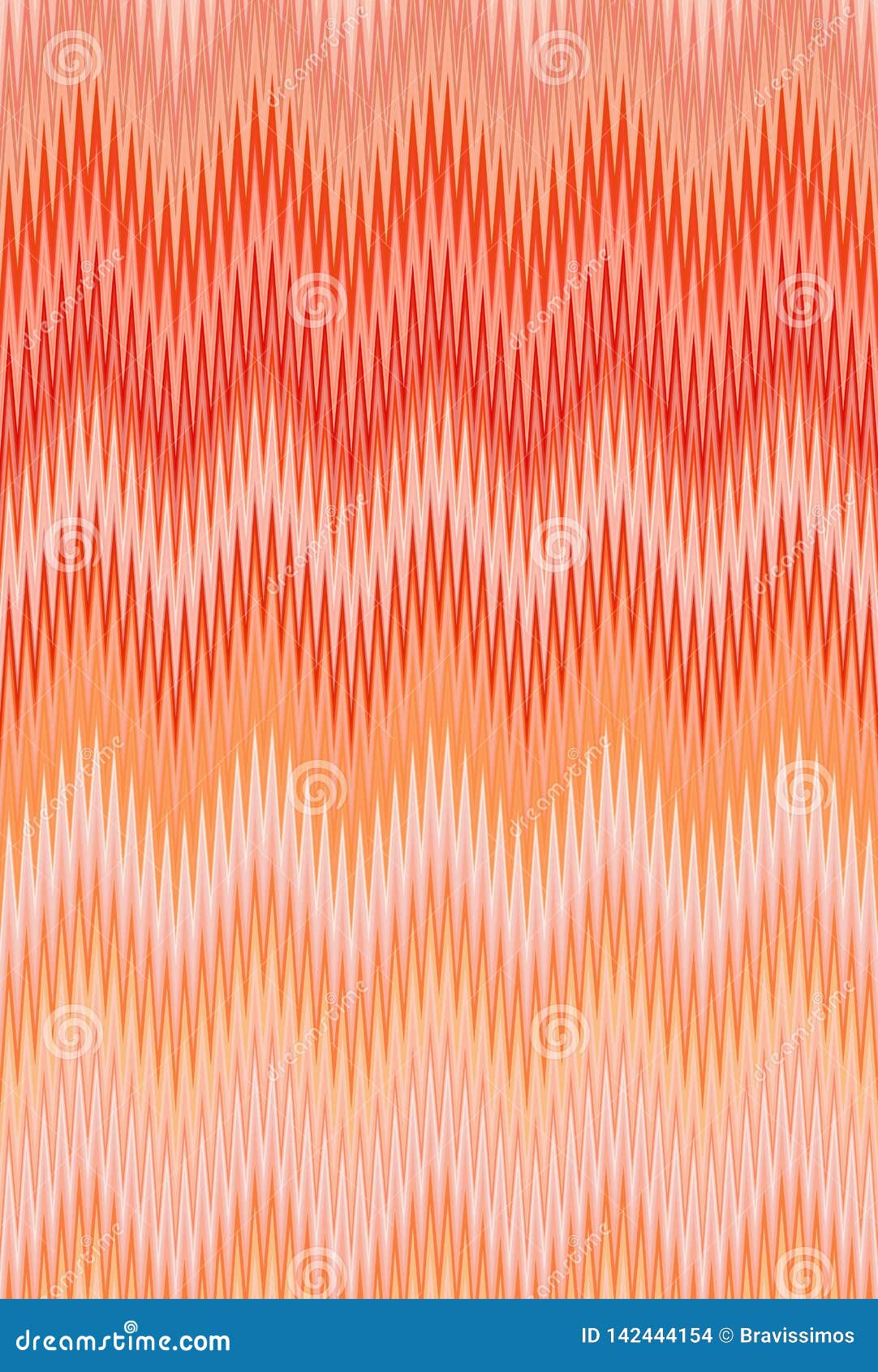 Pattern Zigzag Chevron Orange Background. Abstract Stock Illustration ...