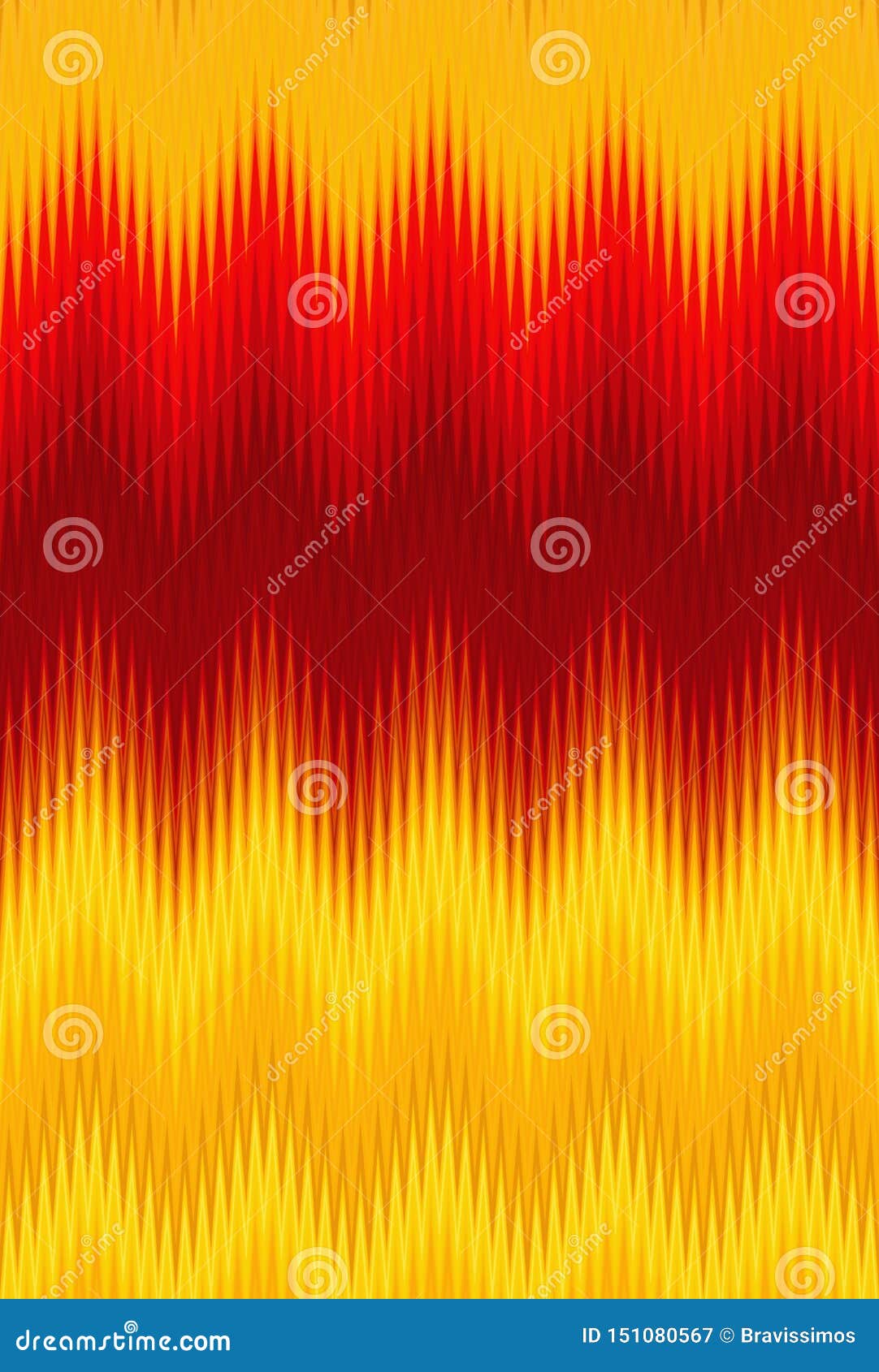 Pattern Zigzag Chevron Orange Background. Texture Seamless Stock ...