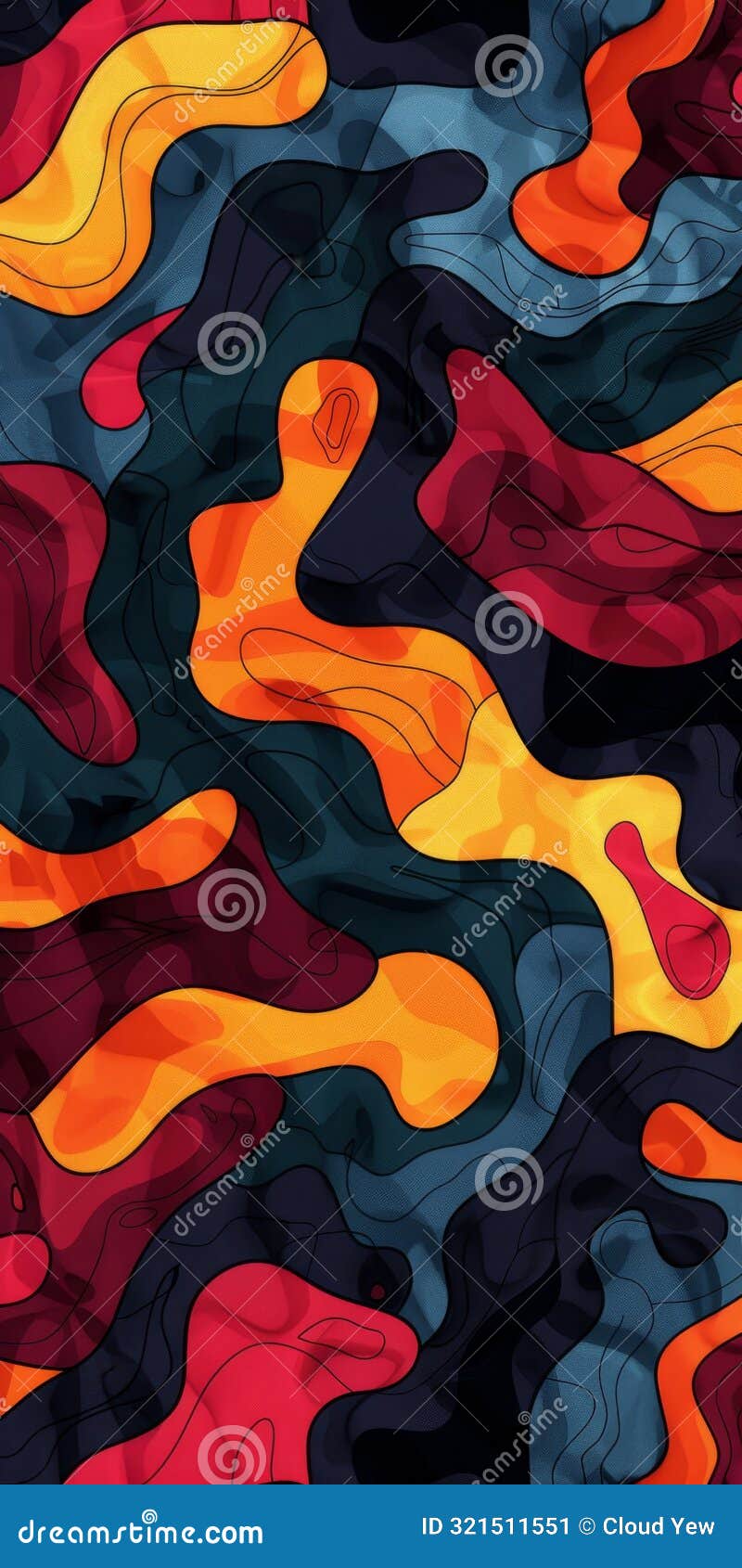 Patterned Background for Advertising Campaigns. Stock Illustration ...