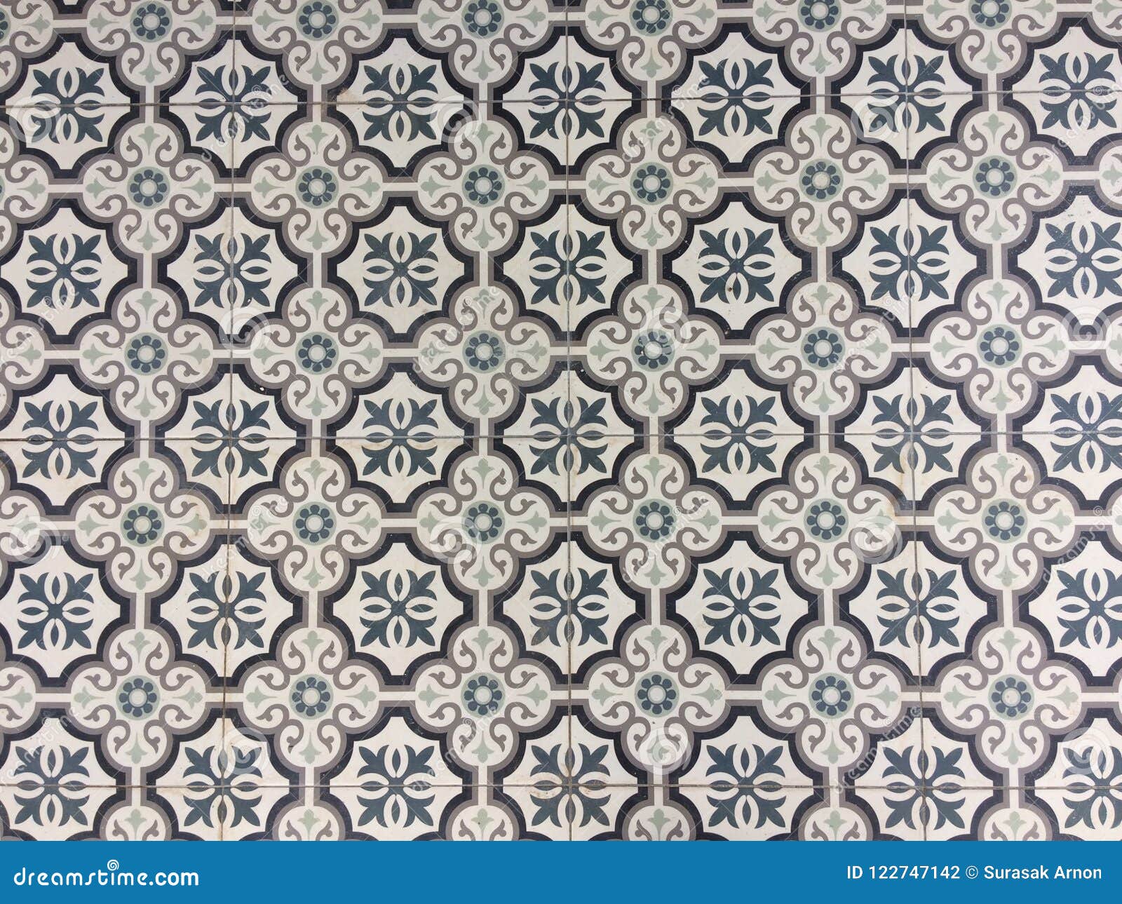 Patterned Background Tiles for Flooring. Stock Photo - Image of tile ...
