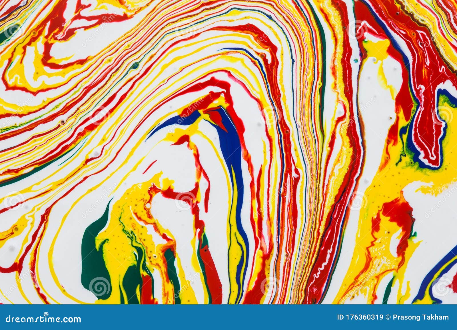 Patterned Background of Various Flowing Colors, Beautiful, Abstract ...