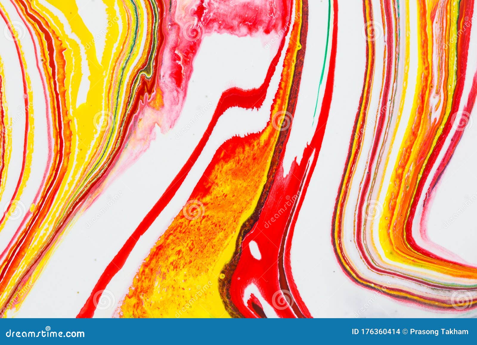 Patterned Background of Various Flowing Colors, Beautiful, Abstract ...