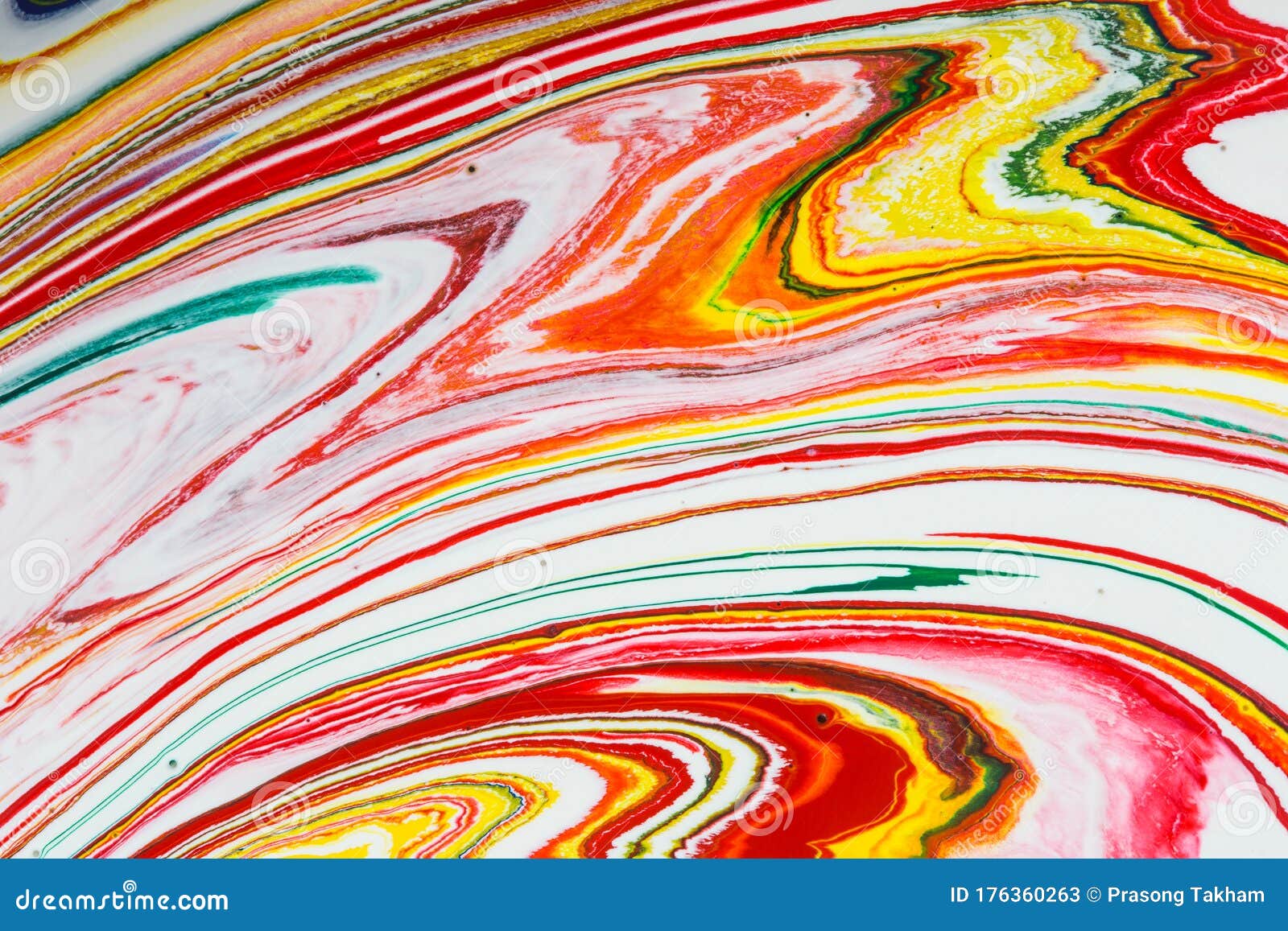 Patterned Background of Various Flowing Colors, Beautiful, Abstract ...