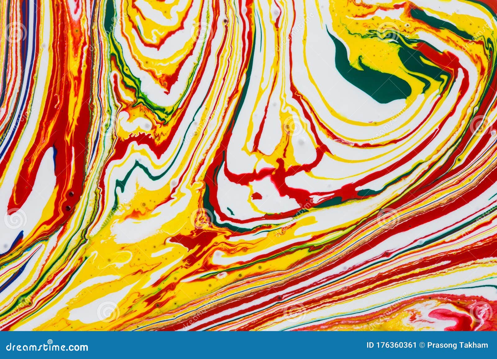 Patterned Background of Various Flowing Colors, Beautiful, Abstract ...