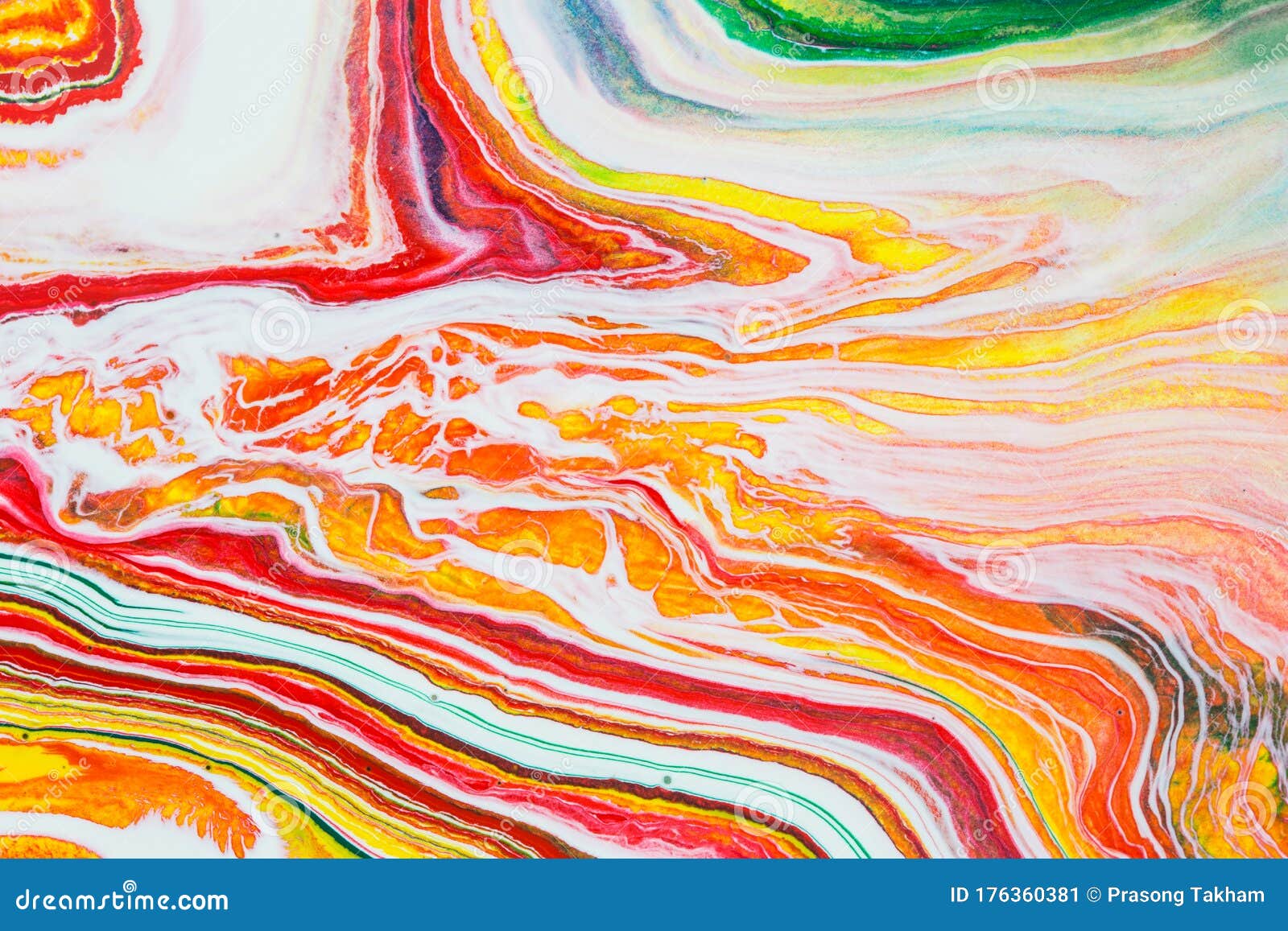 Patterned Background of Various Flowing Colors, Beautiful, Abstract ...