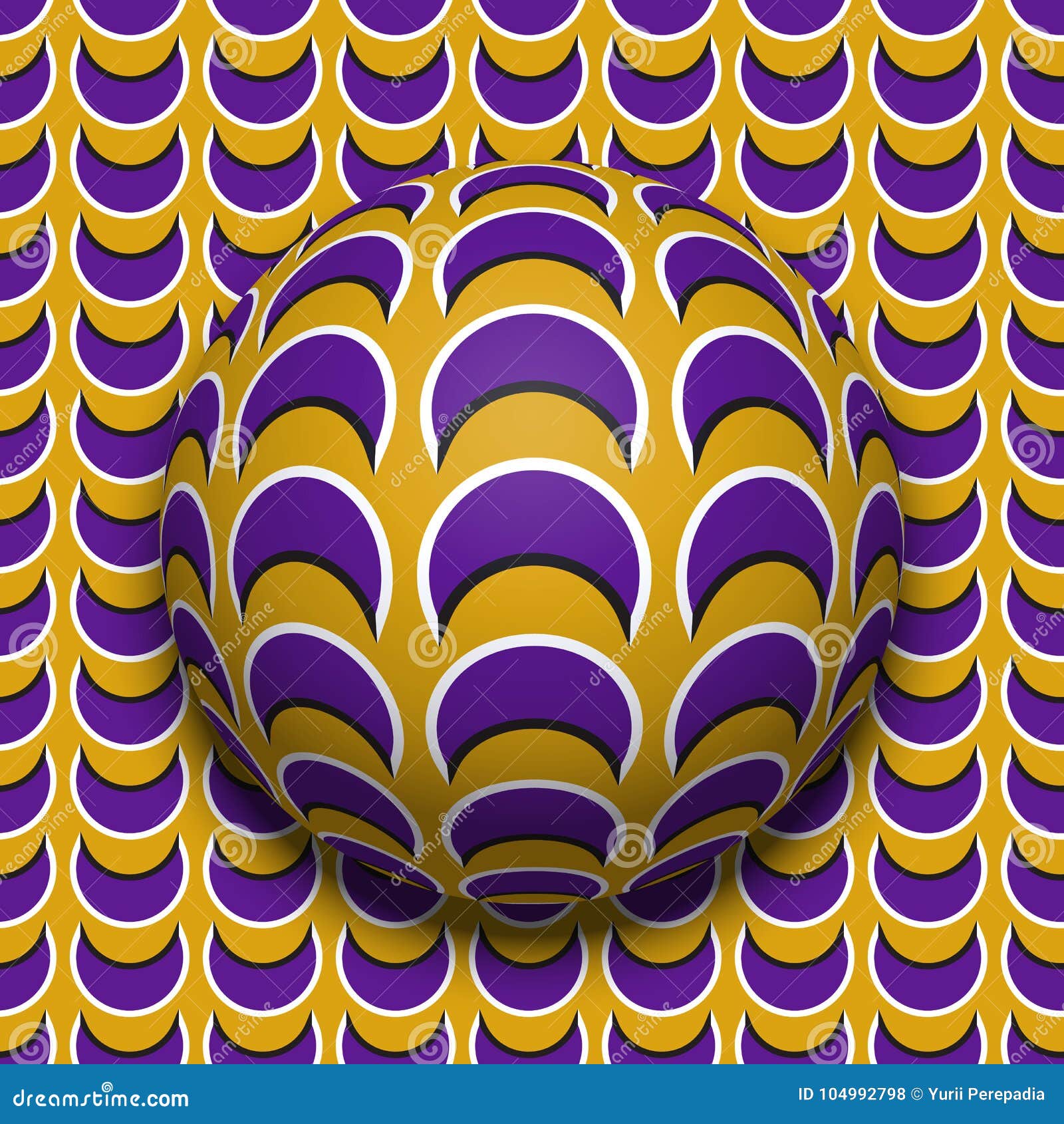 Patterned Ball Rolling Along the Same Surface. Abstract Vector Optical ...