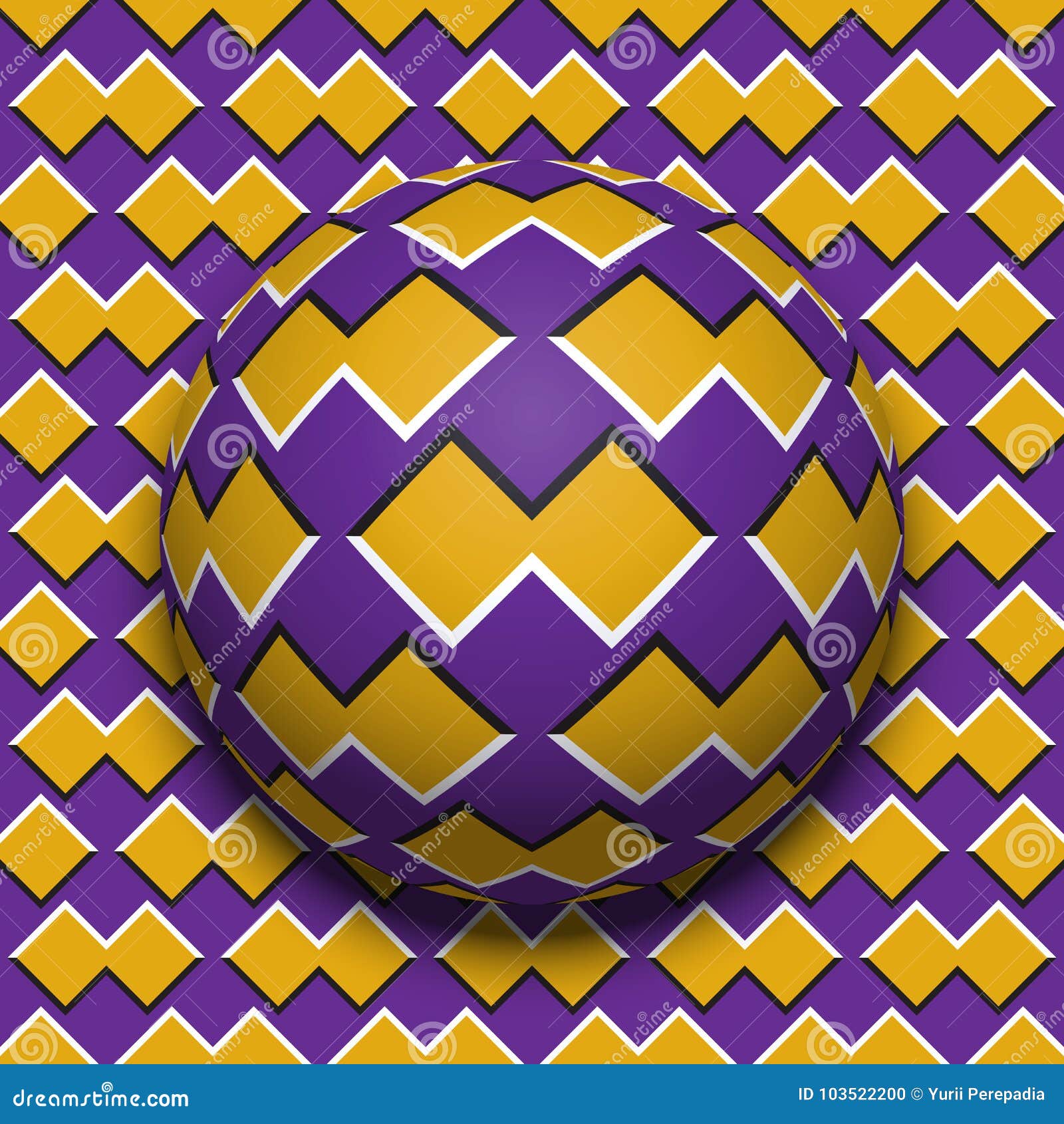 Patterned Ball Rolling Along The Same Surface. Abstract Vector Optical ...