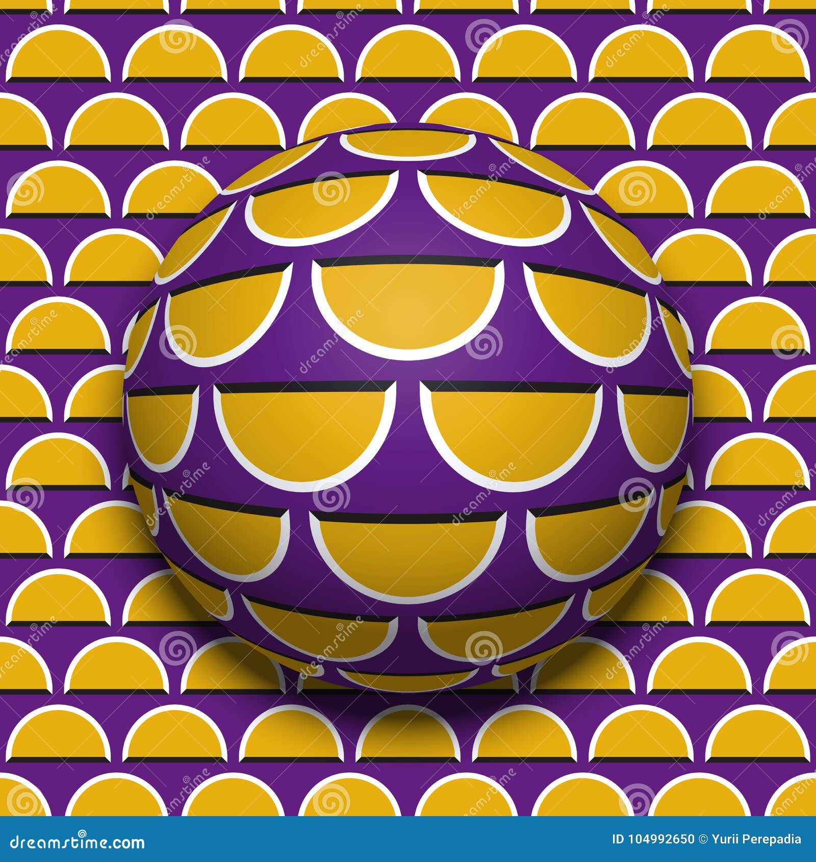 Patterned Ball Rolling Along The Same Surface. Abstract Vector Optical ...