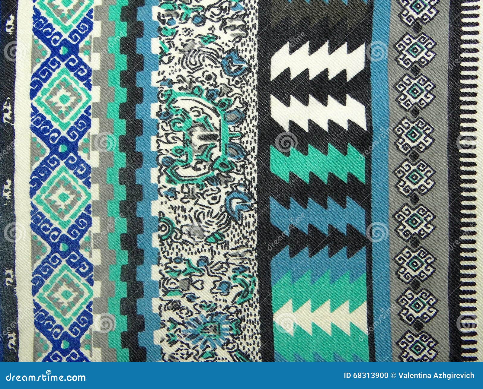 Patterned fabric stock photo. Image of black, fabric - 68313900