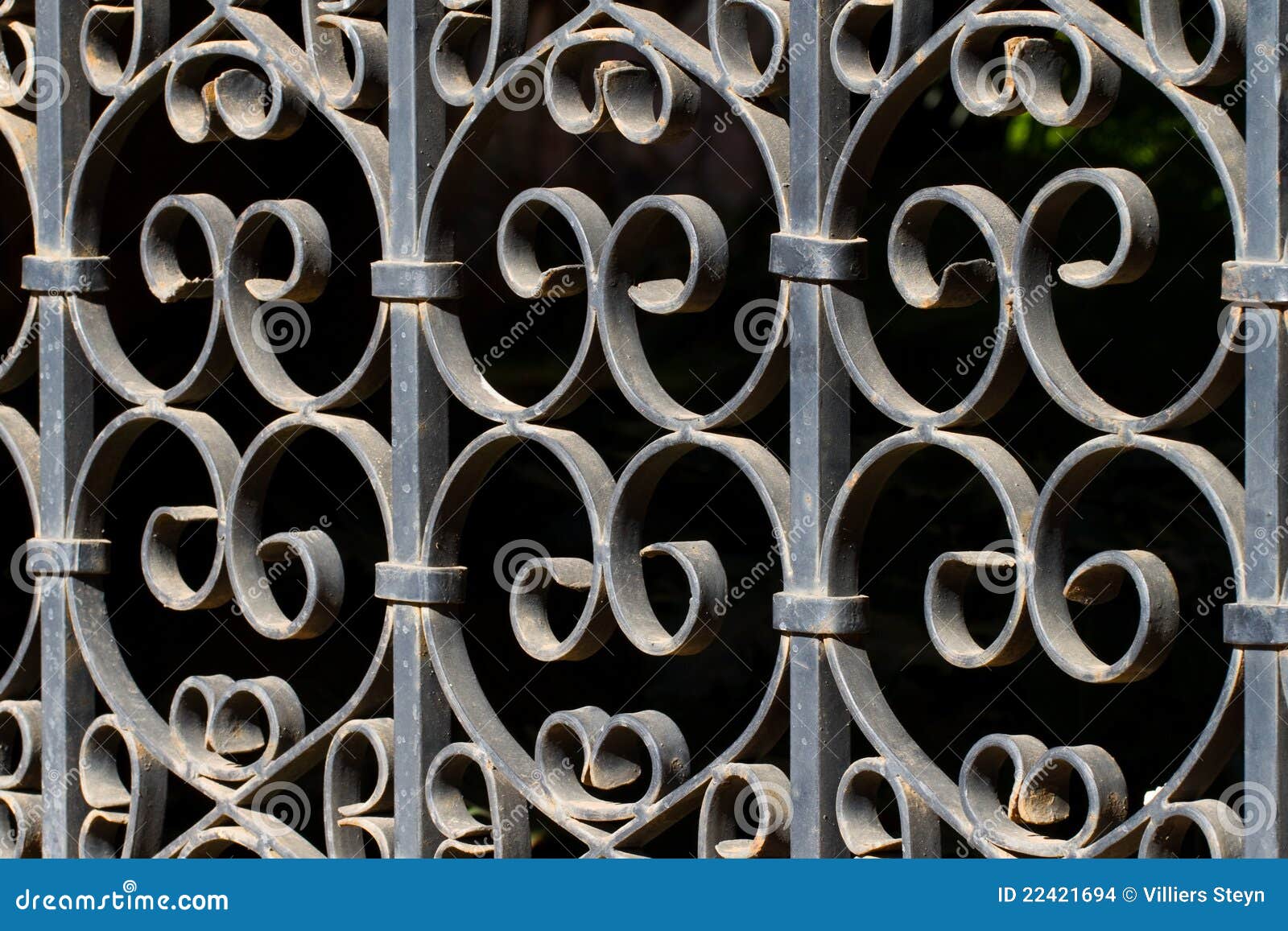 Patterned gate stock photo. Image of side, outdoors, sunny - 22421694
