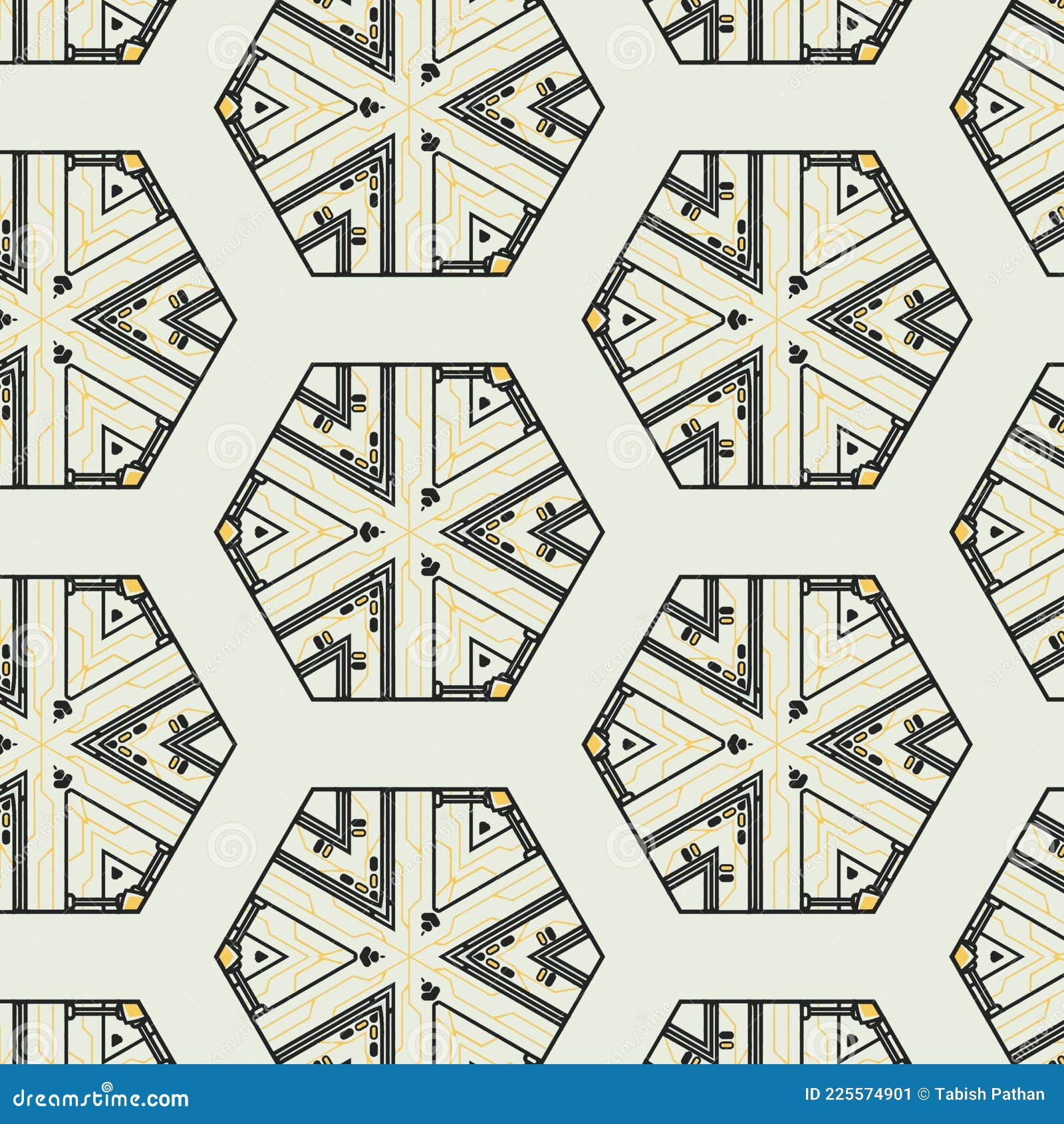 Patterned Geometric Background for Wallpapers Stock Illustration ...