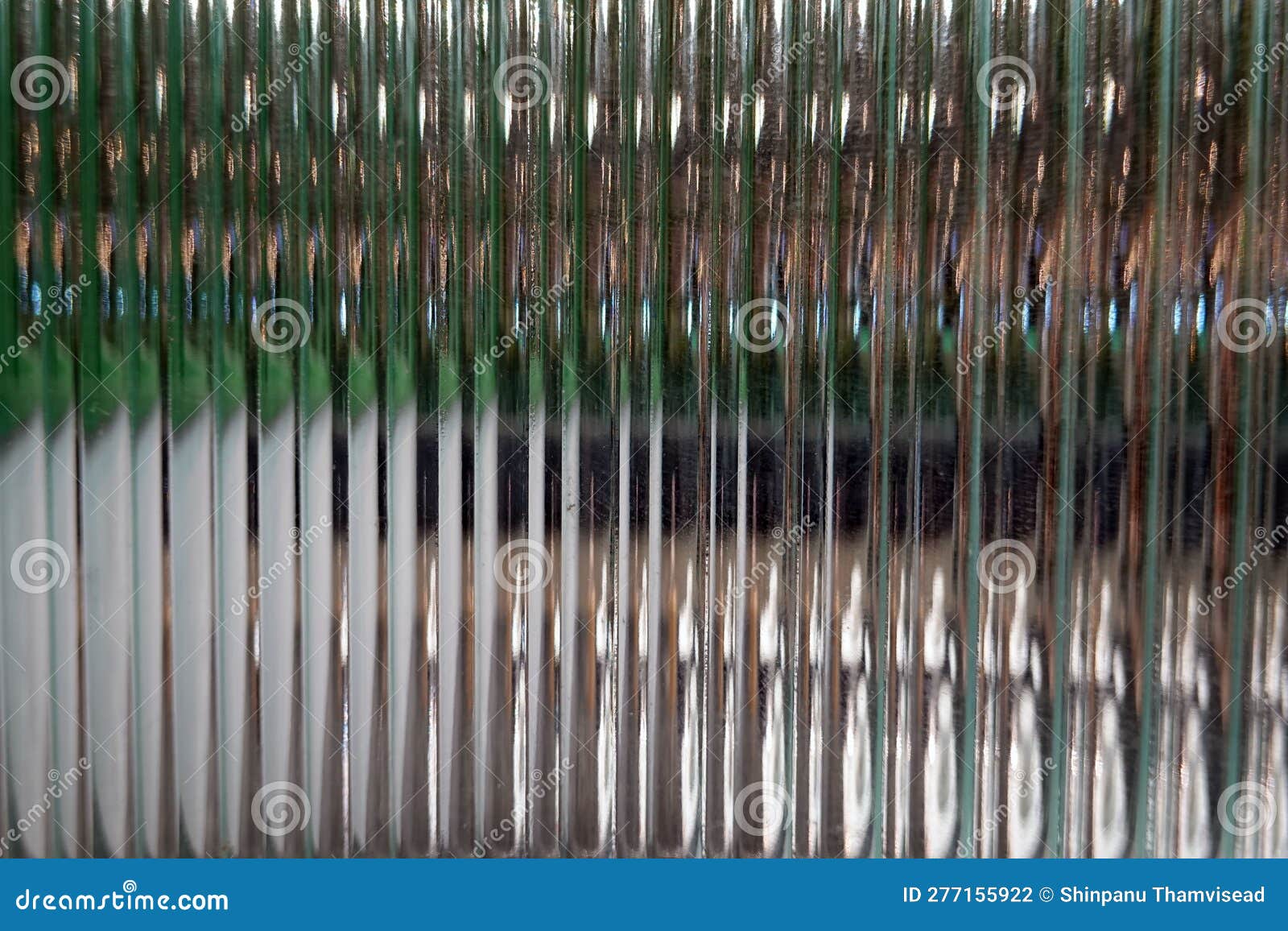 Patterned Glass Texture Background. Light Reflection Displacement ...