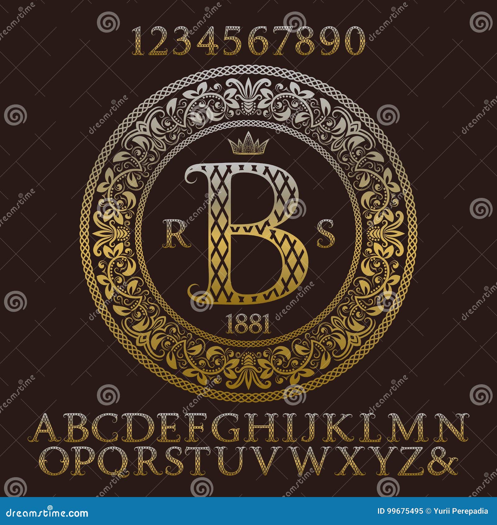 Elegant Number Fonts