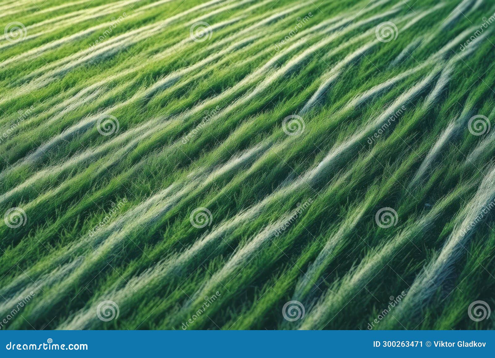 Patterned Green Grass Field Texture. Generative AI Stock Image - Image ...