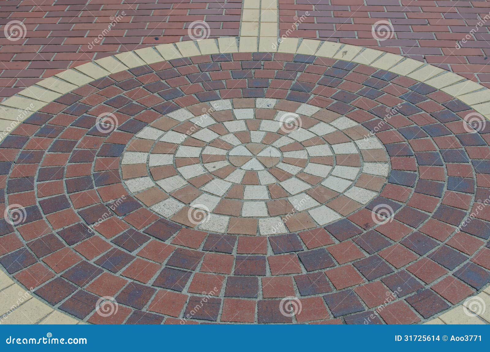 Patterned ground. stock photo. Image of street, floor - 31725614