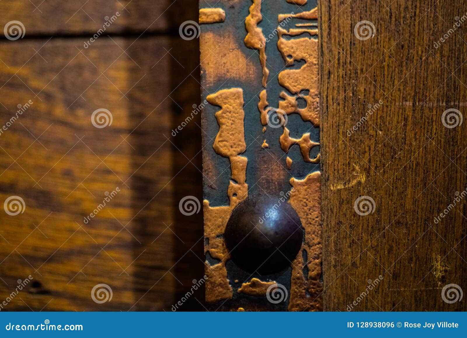 Patterned Metal and Wood Background Stock Photo - Image of retro ...