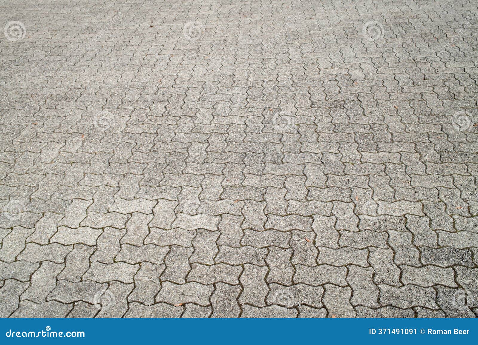 Patterned Paving Tiles, Cobblestone On A Square, Cement Brick Floor ...