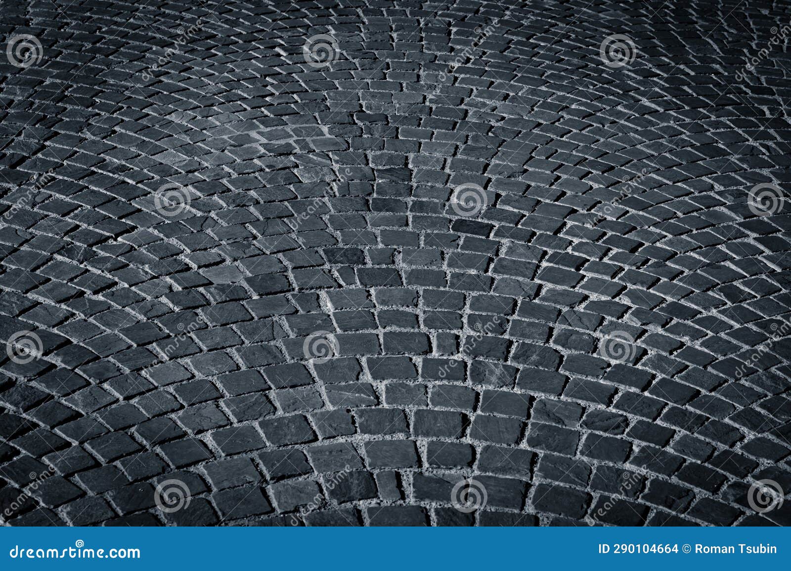 Patterned paving tiles stock photo. Image of close, footpath - 290104664