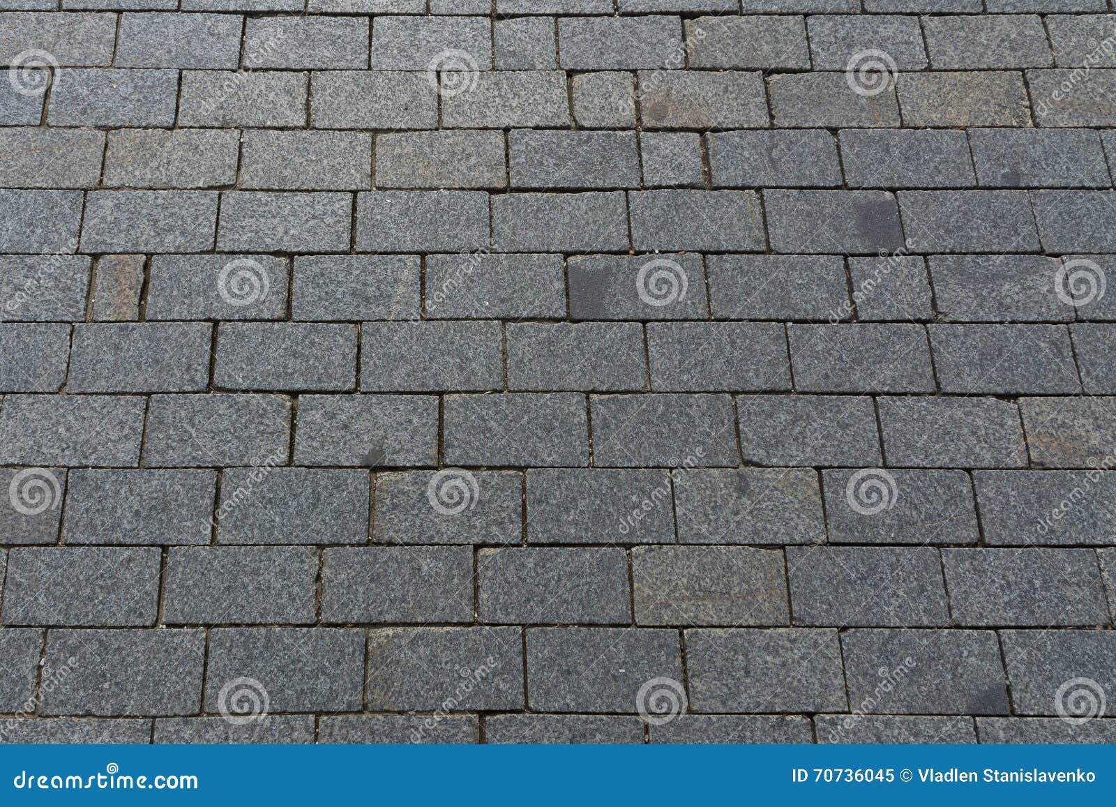 Patterned paving stock image. Image of plaza, gray, sett - 70736045