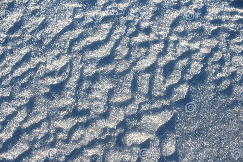 Patterned Snow stock image. Image of blue, frozen, snow - 64692337