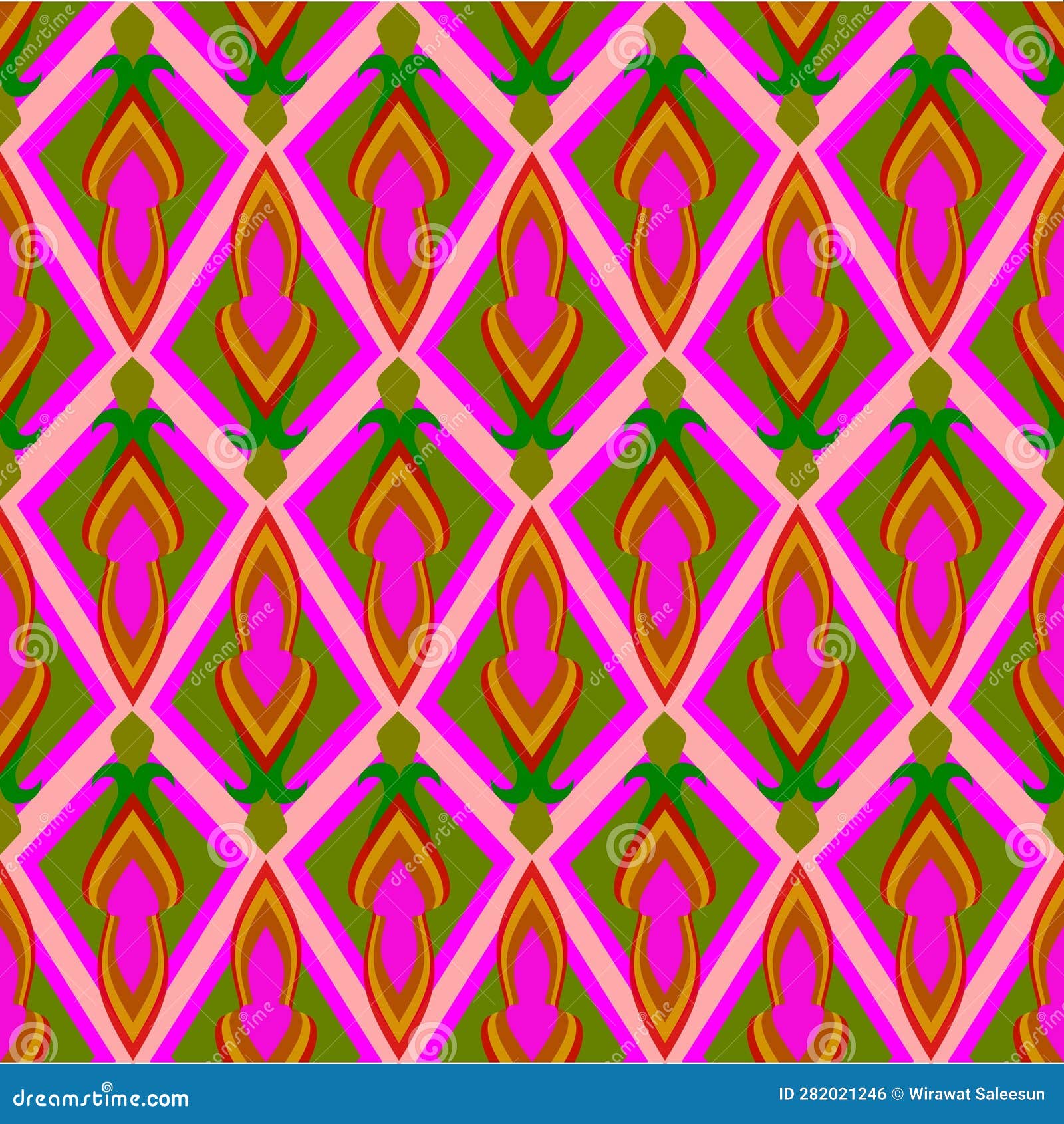 The PatternFabric Pattern. Beautiful and Bright Colors. Stock ...