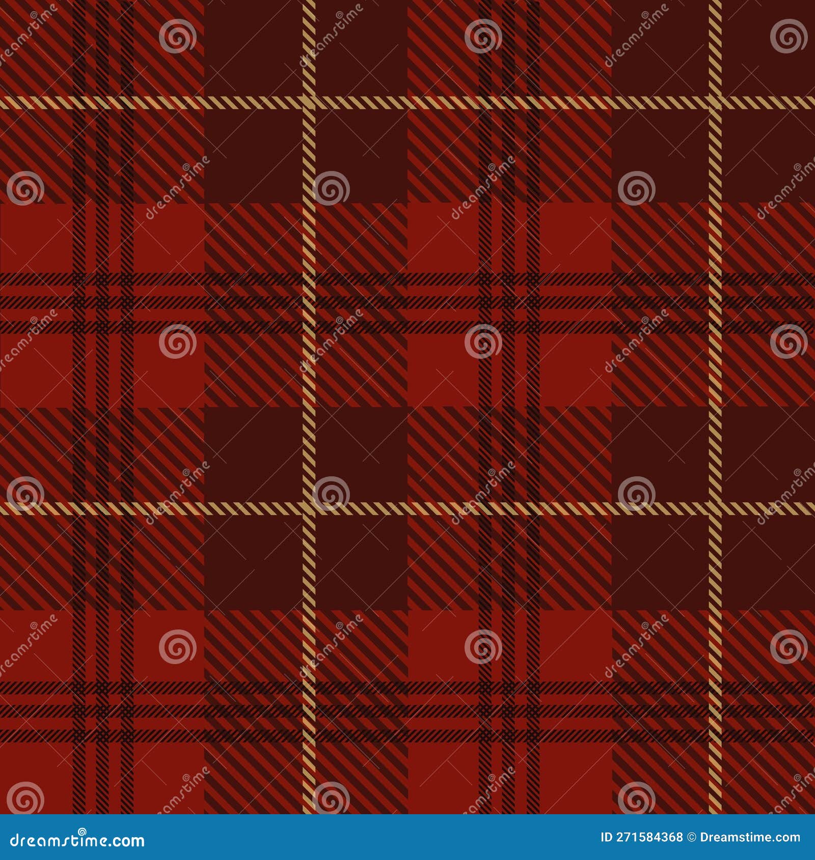 Tartan Seamless Pattern, Red and Brown, Patterns 7 3 2023 Stock ...