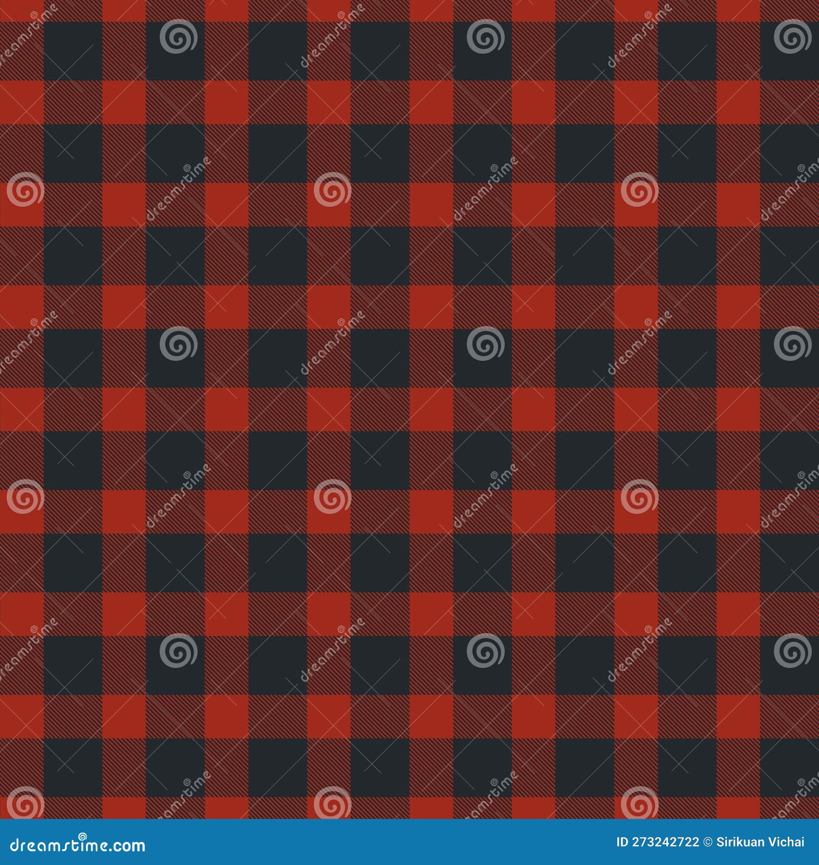 Gingham Seamless Pattern, Black and Red, Patterns 23 3 2023 Stock ...